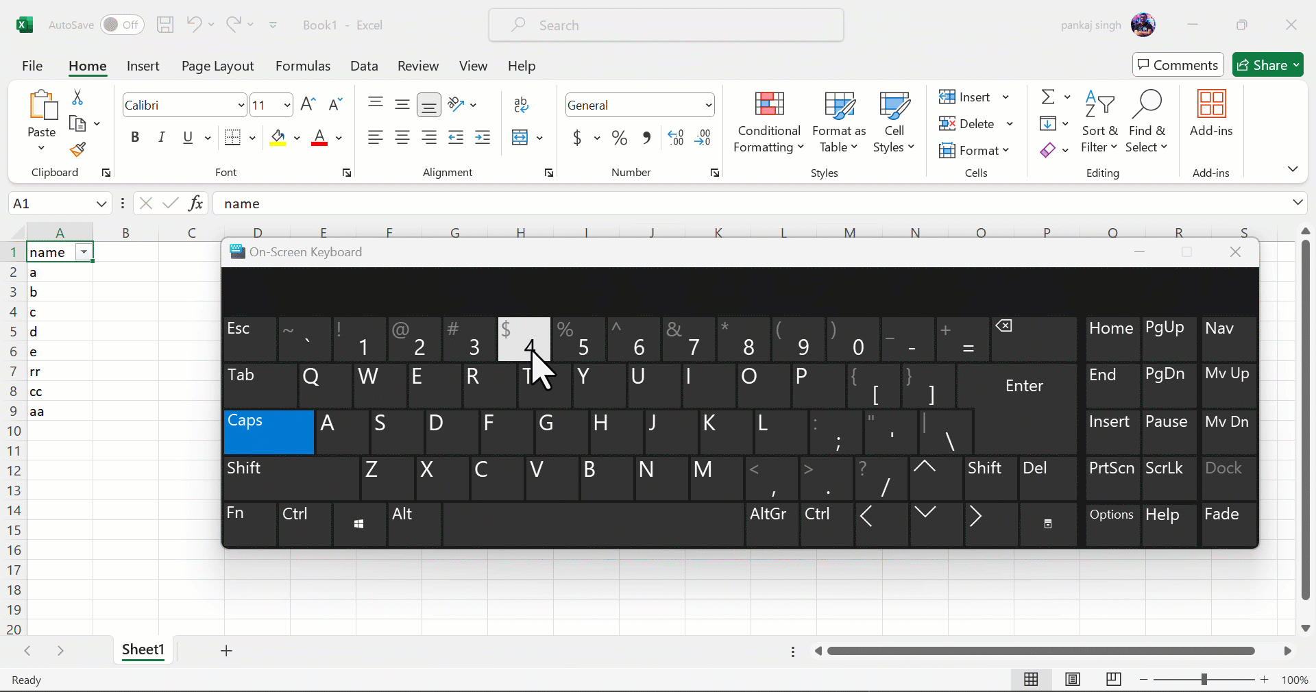 Cool Excel Shortcuts To Use It Like A Boss